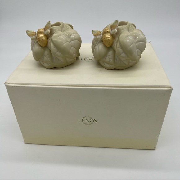 Lenox | Accents | Lenox Garden Splendor Collection Bee Candle Holders ...